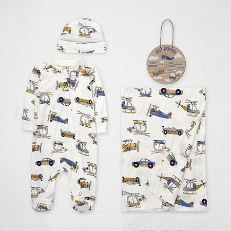 Click here for Baby Essentials Boys 4-pc. Baby Clothing Set  Newb... prices