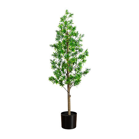 Click here for Nearly Natural 4ft Podocarpus Indoor Outdoor Artif... prices