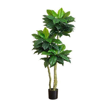 Click here for Nearly Natural 6ft Bird Nest Fern Indoor Outdoor A... prices