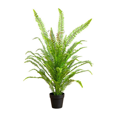 Click here for Nearly Natural 3ft Boston Fern Artificial Plant  O... prices
