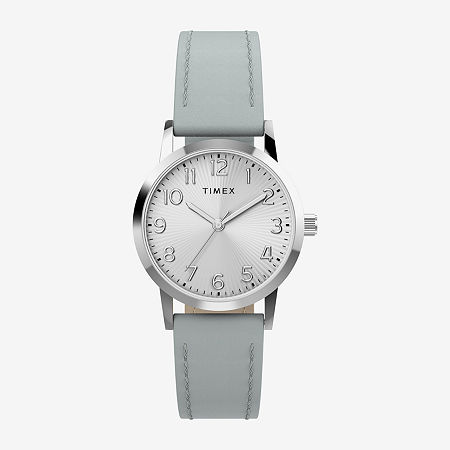 Click here for Timex Womens Blue Leather Strap Watch Tw2y67100jt... prices