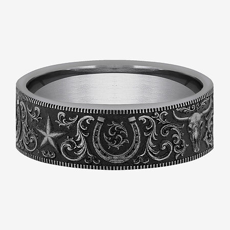Click here for Mens 7MM Tungsten Wedding Band  14  Gray prices