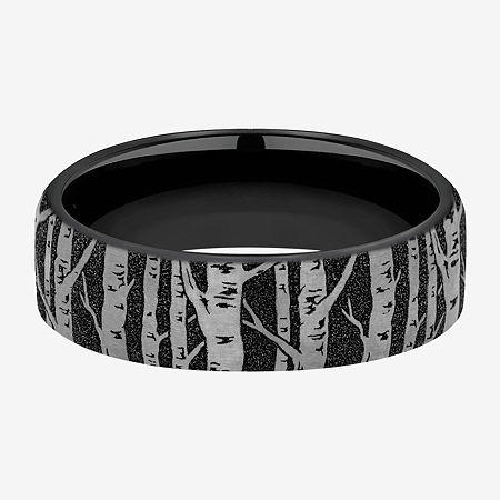 Click here for Mens 6.5MM Titanium Wedding Band  12 1/2  Black prices