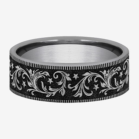 Click here for Mens 7MM Tungsten Wedding Band  9  Gray prices