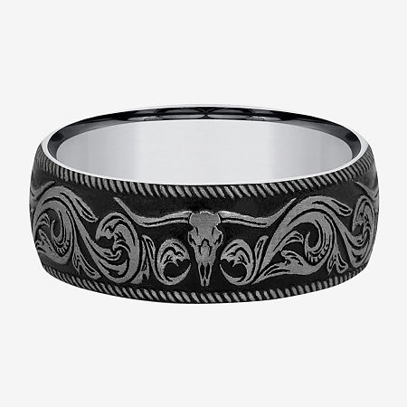 Click here for Mens 8MM Tungsten Wedding Band  7 1/2  Gray prices