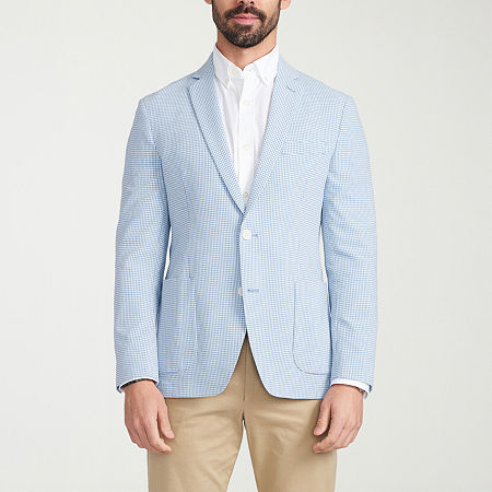 Click here for The Savile Row Co Mens Plaid Slim Fit Sport Coat... prices