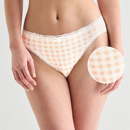 Click here for Arizona Body Cotton with Lace High Leg Bikini  Xx-... prices