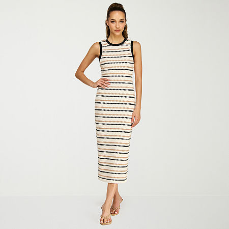 Click here for Worthington Womens Midi Scoop Neck Sleeveless Maxi... prices
