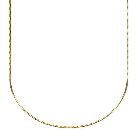 Click here for 10K Gold Venetian Box Chain Necklace  One Size prices
