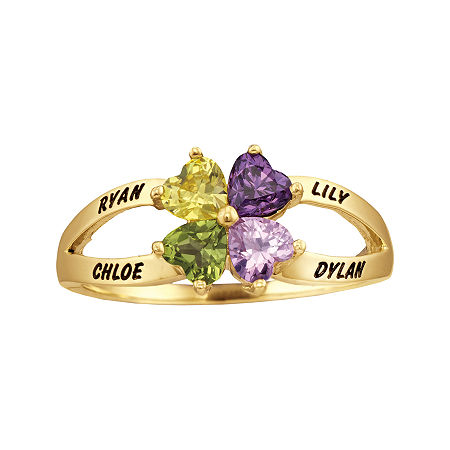 Click here for Personalized Engraved Simulated Birthstone Hearts... prices