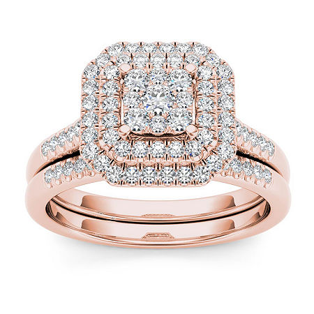Click here for Womens 1/2 CT. T.W. Natural White Diamond 10K Rose... prices