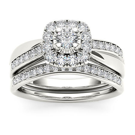 Click here for Womens 5/8 CT. T.W. Natural White Diamond 10K Whit... prices