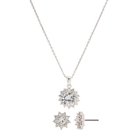 Click here for Sparkle Allure Womens White Cubic Zirconia Pure Si... prices