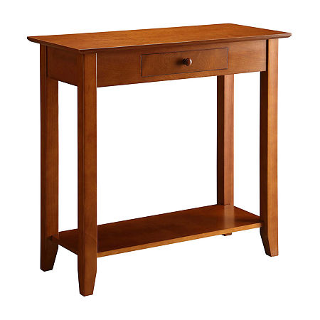 Click here for American Heritage 1 Drawer Hall Table with Shelf... prices