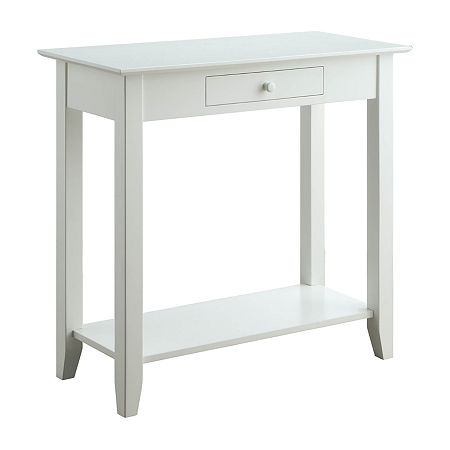 Click here for American Heritage 1 Drawer Hall Table with Shelf... prices