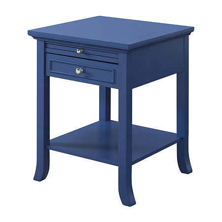 Click here for American Heritage Logan End Table  One Size  Blue prices