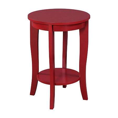 Click here for American Heritage Round End Table with Shelf  One... prices