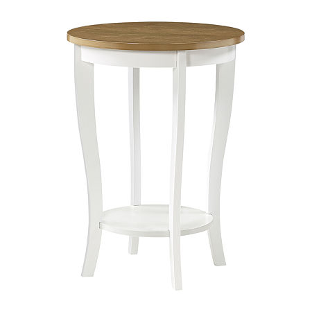 Click here for American Heritage Round End Table with Shelf  One... prices