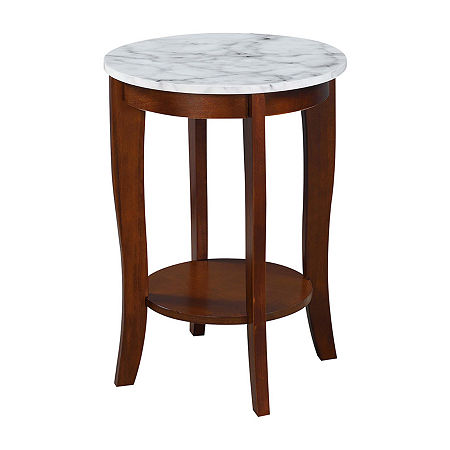 Click here for American Heritage Round End Table with Shelf  One... prices