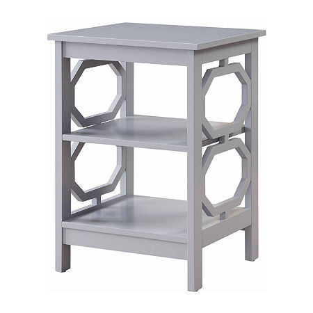 Click here for Omega End Table  One Size  Gray prices