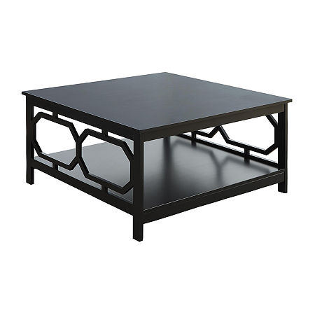 Click here for Omega Square Coffee Table  One Size  Black prices