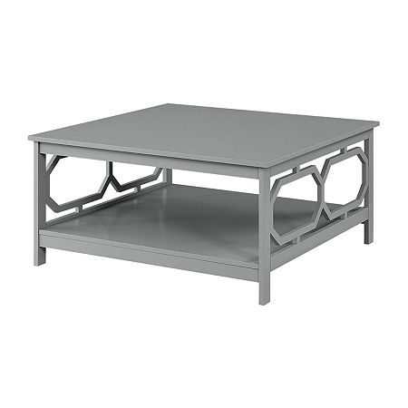 Click here for Omega Square Coffee Table  One Size  Gray prices