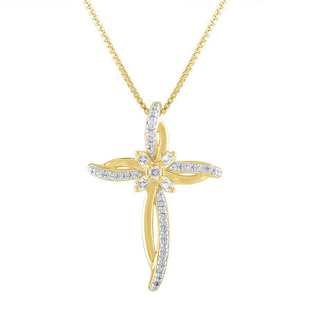 Click here for Womens 1/10 CT. T.W. Natural White Diamond 14K Gol... prices