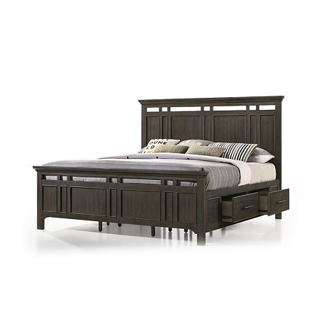 Click here for Atlas Bedroom Collection 4-Drawer Storage Bed  One... prices