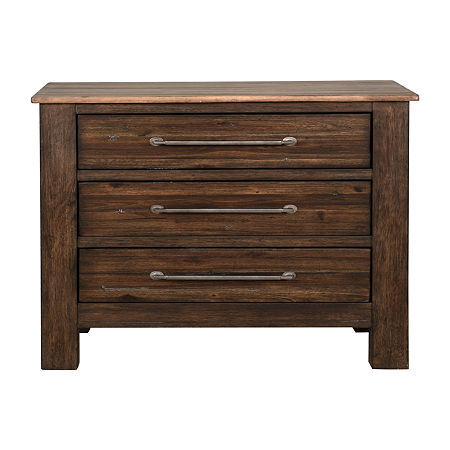 Click here for Barrington 3-Drawer Nightstand  One Size  Brown prices