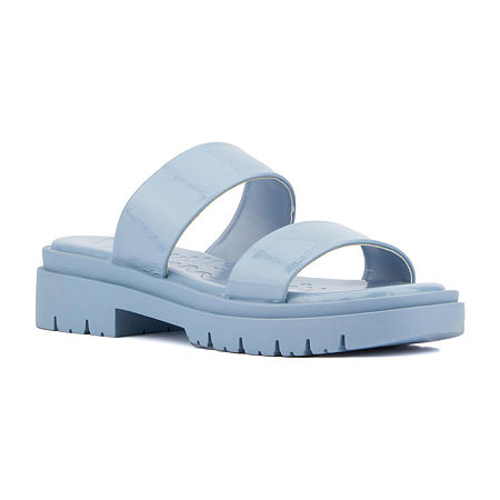 Click here for Womens Olivia Miller Tempting Slide Sandals prices