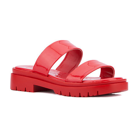 Click here for Womens Olivia Miller Tempting Slide Sandals prices