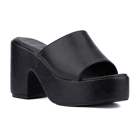 Click here for Womens Olivia Miller Crush Platform Sandals prices