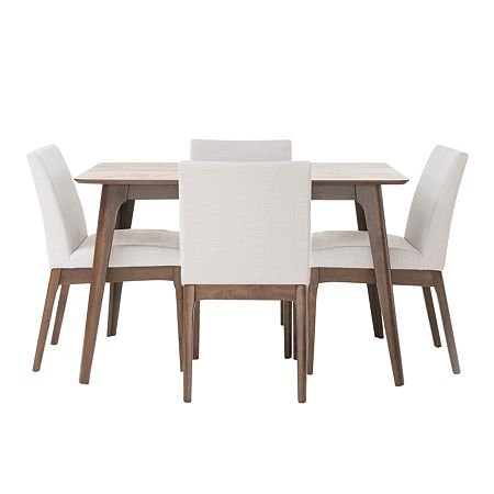 Click here for Prazen 5-pc. Rectangular Dining Set  One Size  Bei... prices
