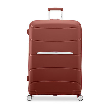 Closeout! Samsonite Outline Pro Large Hardside Expandable Spinner - Mars Red
