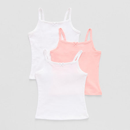 Click here for Okie Dokie Toddler Girls U Neck Sleeveless 3 Pack... prices
