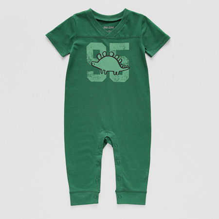 Click here for Okie Dokie Baby Boys V Neck Short Sleeve Jumpsuit... prices