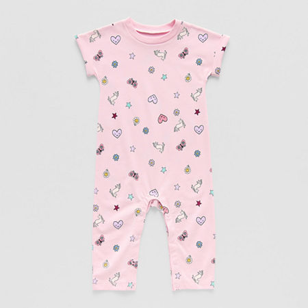 Click here for Okie Dokie Baby Girls Round Neck Short Sleeve Jump... prices