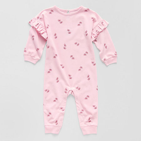 Click here for Okie Dokie Baby Girls Round Neck Long Sleeve Jumps... prices