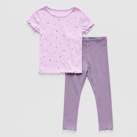 Click here for Okie Dokie Toddler & Little Girls 2-pc. Legging Se... prices