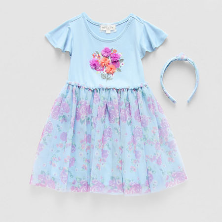 Click here for Btween Toddler Girls Short Sleeve Flutter Sleeve A... prices