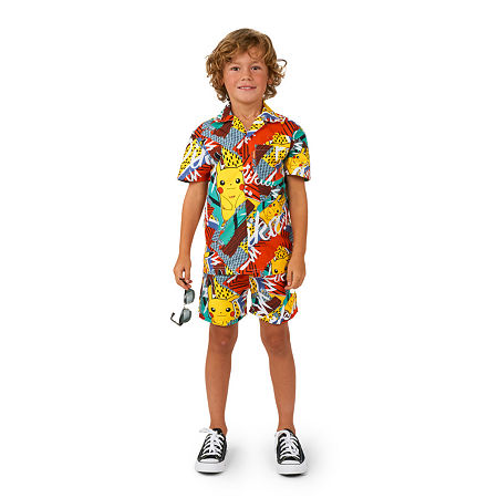 Click here for Opposuits Pikachu Little Boys 2-pc. Pokeman Short... prices