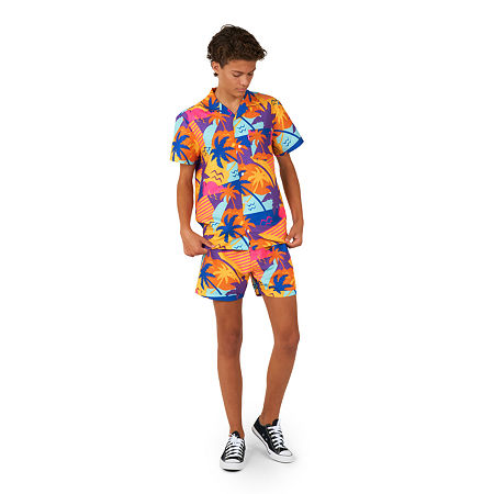 OppoSuits Big Boys 2 Pc Summer Shirt and Shorts Set - Miscellaneous