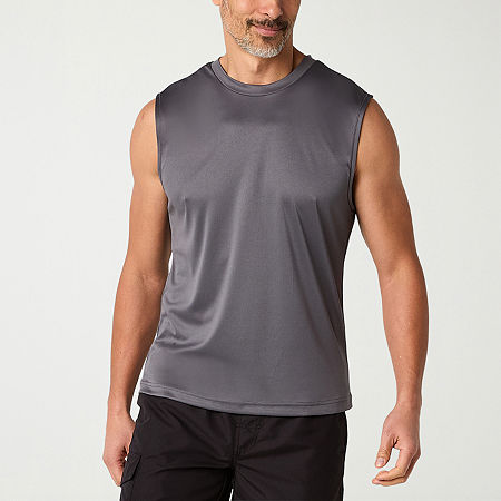 Click here for St. Johns Bay Swim Shirt  Small  Gray prices