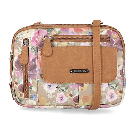Click here for Multi Sac Zippy Crossbody Bag  One Size  Beige prices