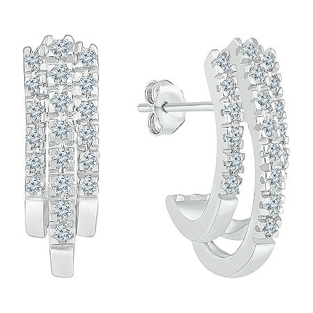 Click here for Womens 1/2 CT. T.W. Natural White Diamond 10K Whit... prices