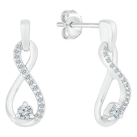 Click here for Womens 1/6 CT. T.W. Natural White Diamond 10K Whit... prices