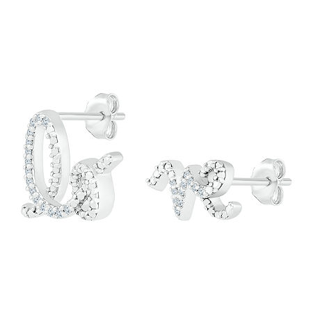 Click here for Mismatched Love Diamond Accent Natural White Diamo... prices