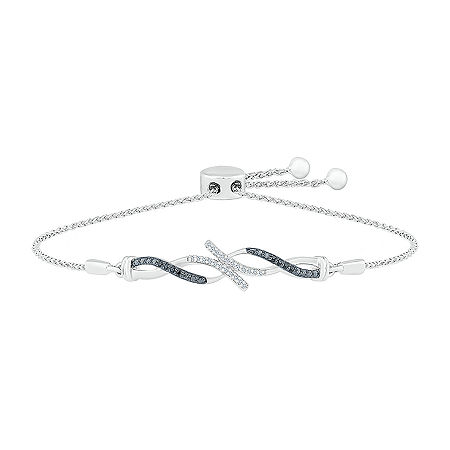 Click here for Womens 1/10 CT. T.W. Natural Black Diamond Sterlin... prices