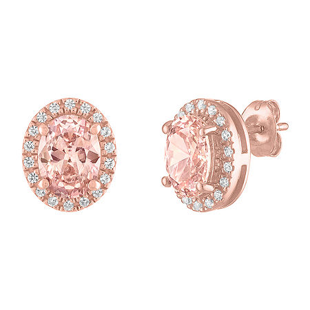Click here for Simulated Champagne Morganite 14K Rose Gold Over S... prices