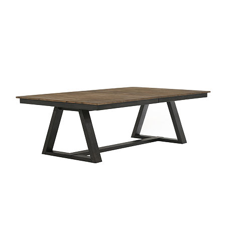 Click here for Napa Rectangular Wood-Top Dining Table  One Size... prices